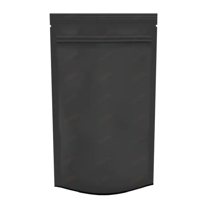 Black, Stand-up, Zip Lock, Pouches, 9in x 13in, Pack of 100
