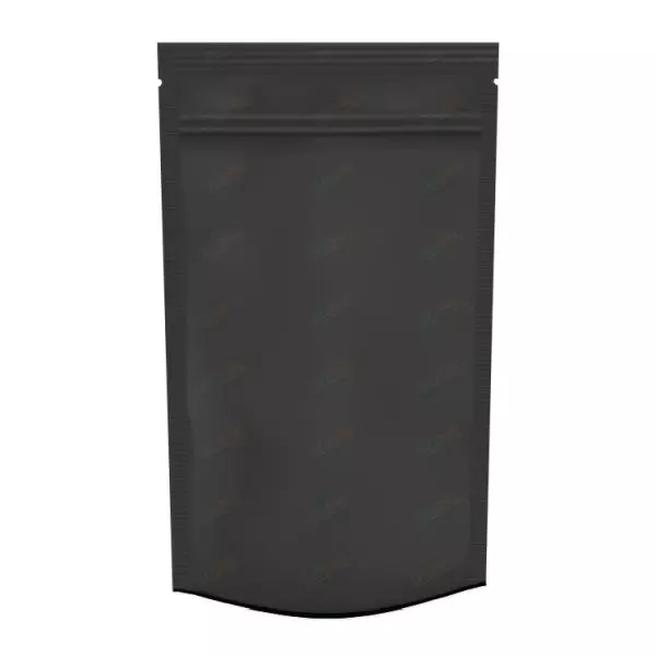 Black, Stand-up, Zip Lock, Pouches, 9in x 13in, Pack of 100